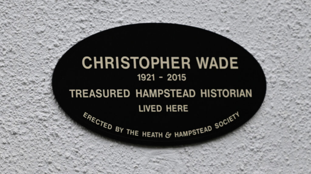 Christopher Wade (1921–2015) – The Heath & Hampstead Society