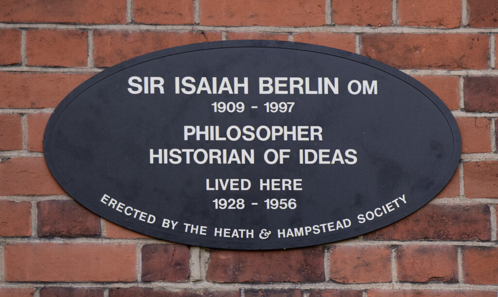 Sir Isaiah Berlin (1909-1997) – The Heath & Hampstead Society